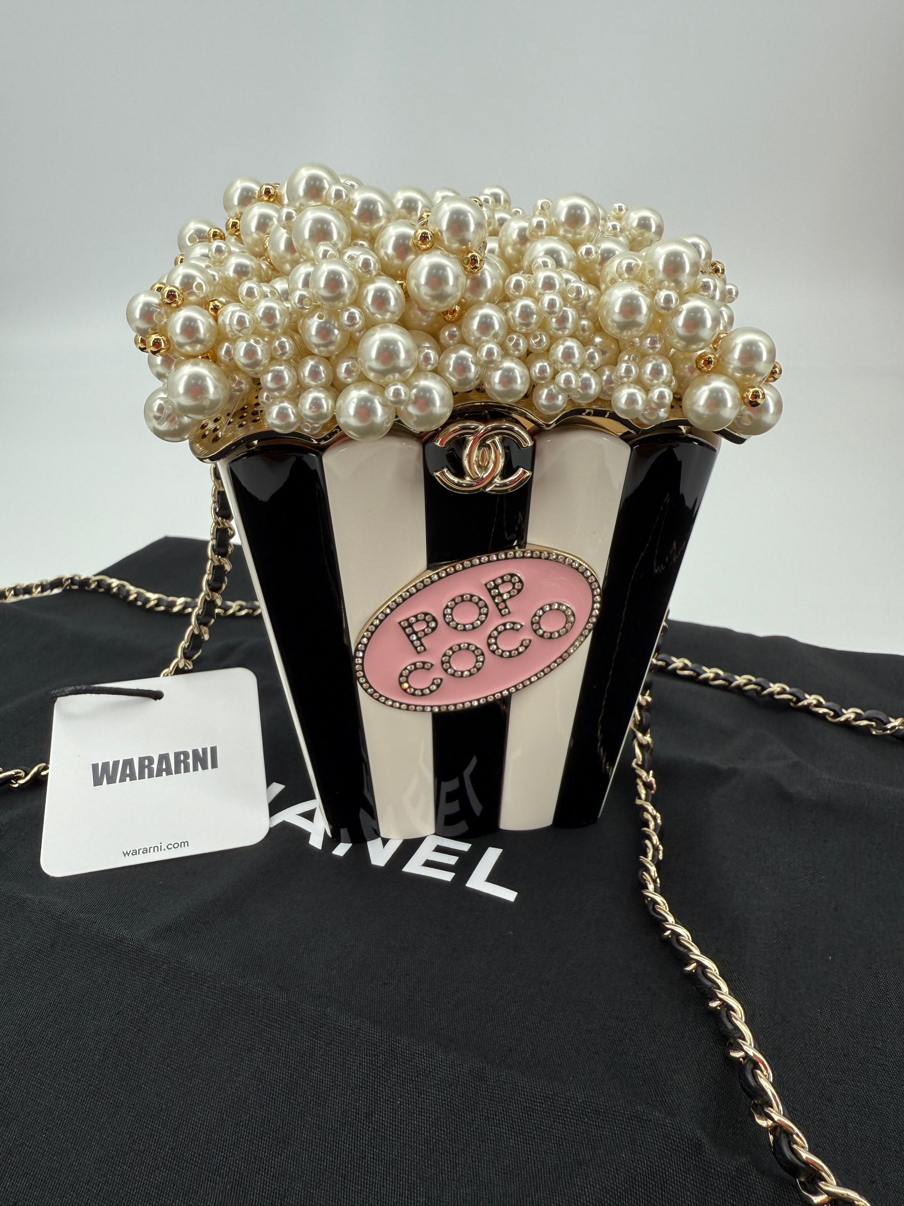 Chanel 2024 Popcorn Minaudière – Wararni.com