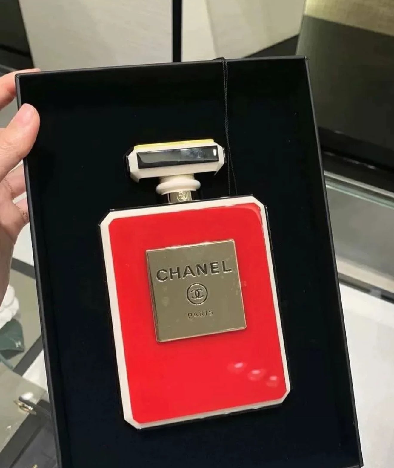 Chanel 25C Perfume Bottle Bag Minaudières – Wararni.com
