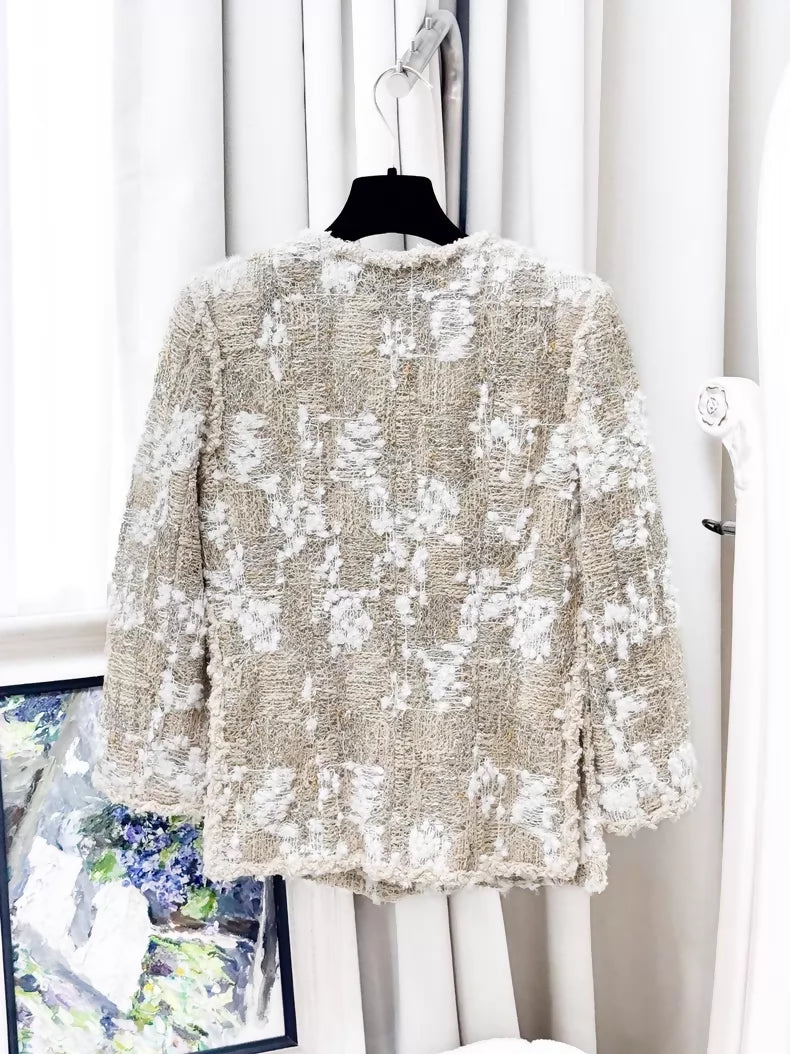 Chanel 10S beige tweed jacket – Wararni.com