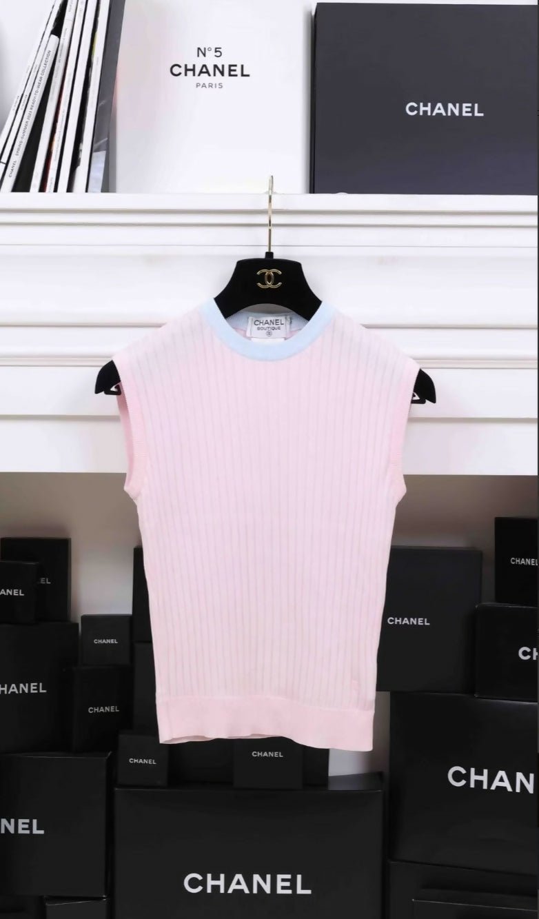 Chanel 97P Pink Blue Top – Wararni.com