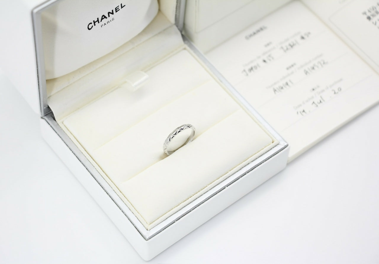 Chanel 2020 Coco Crush Matelisse Marriage Triple Row Diamond Platinum ...