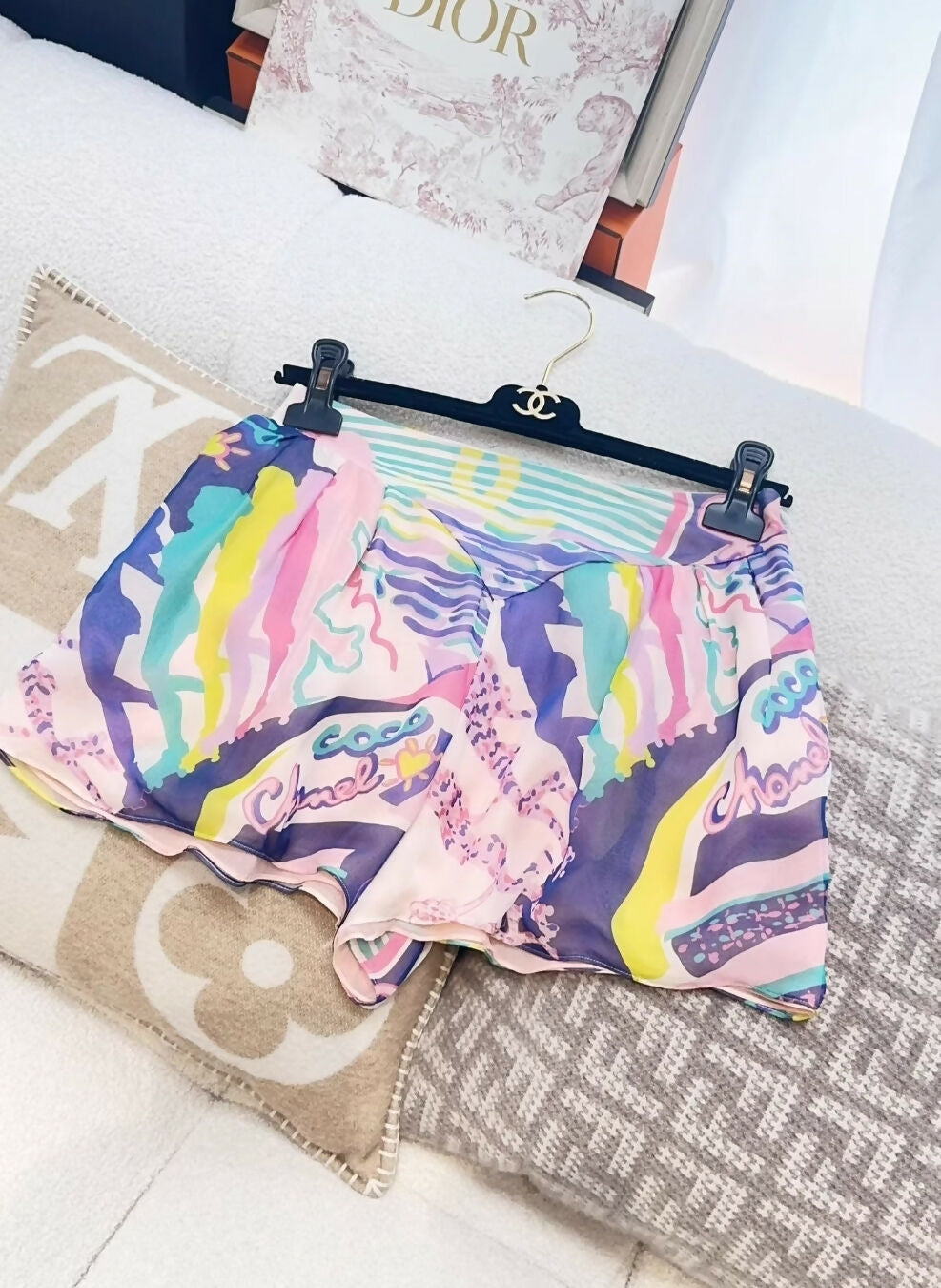 Chanel 24C Multicolor shorts – Wararni.com